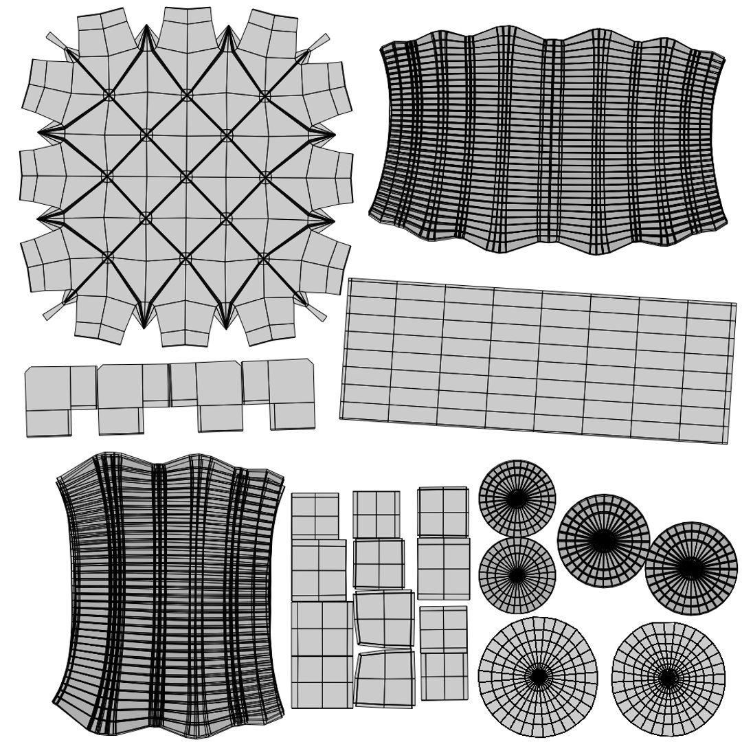 3D Teapoy Table - TurboSquid 2030633