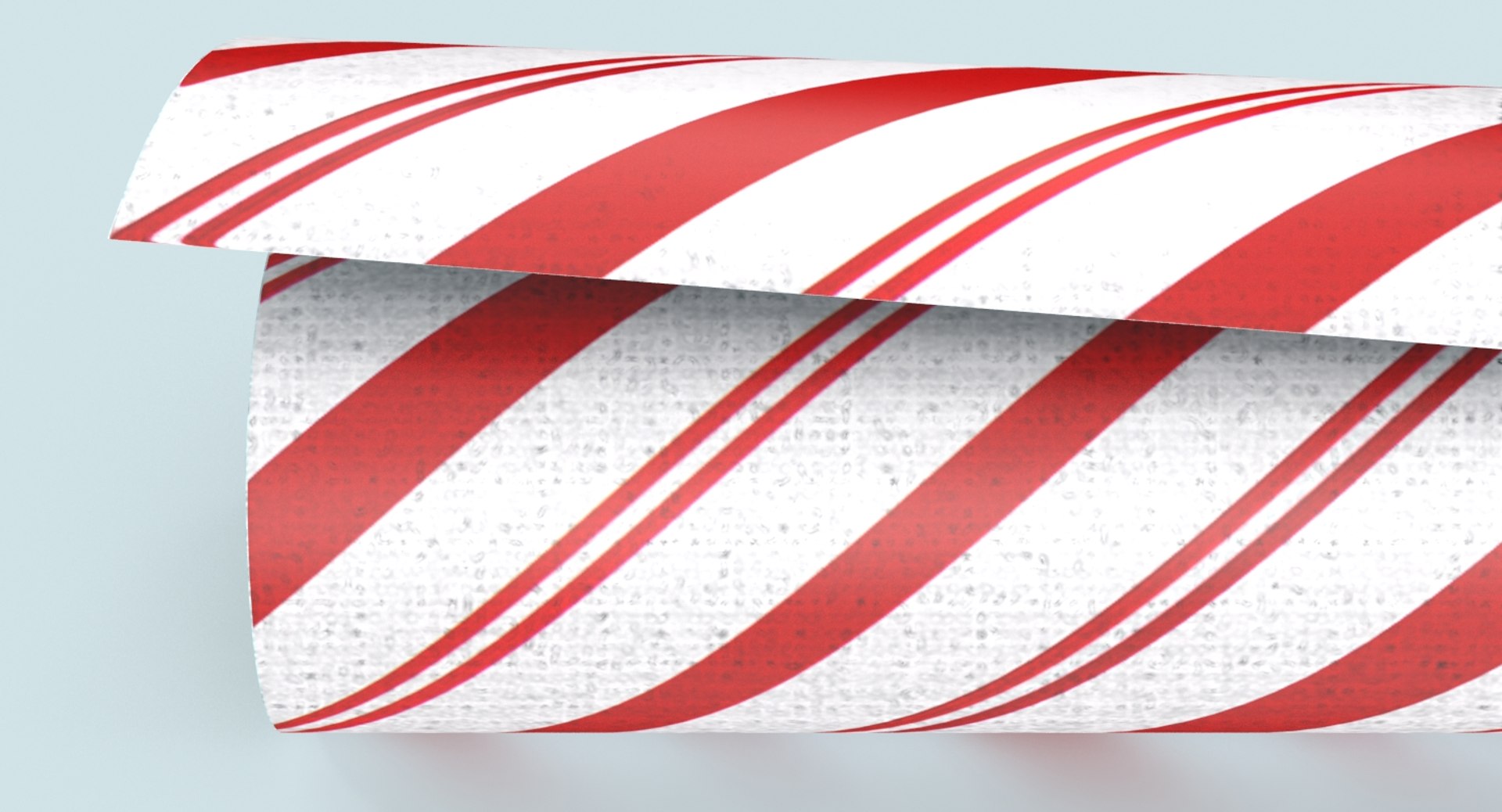 3d wrapping paper rolls red