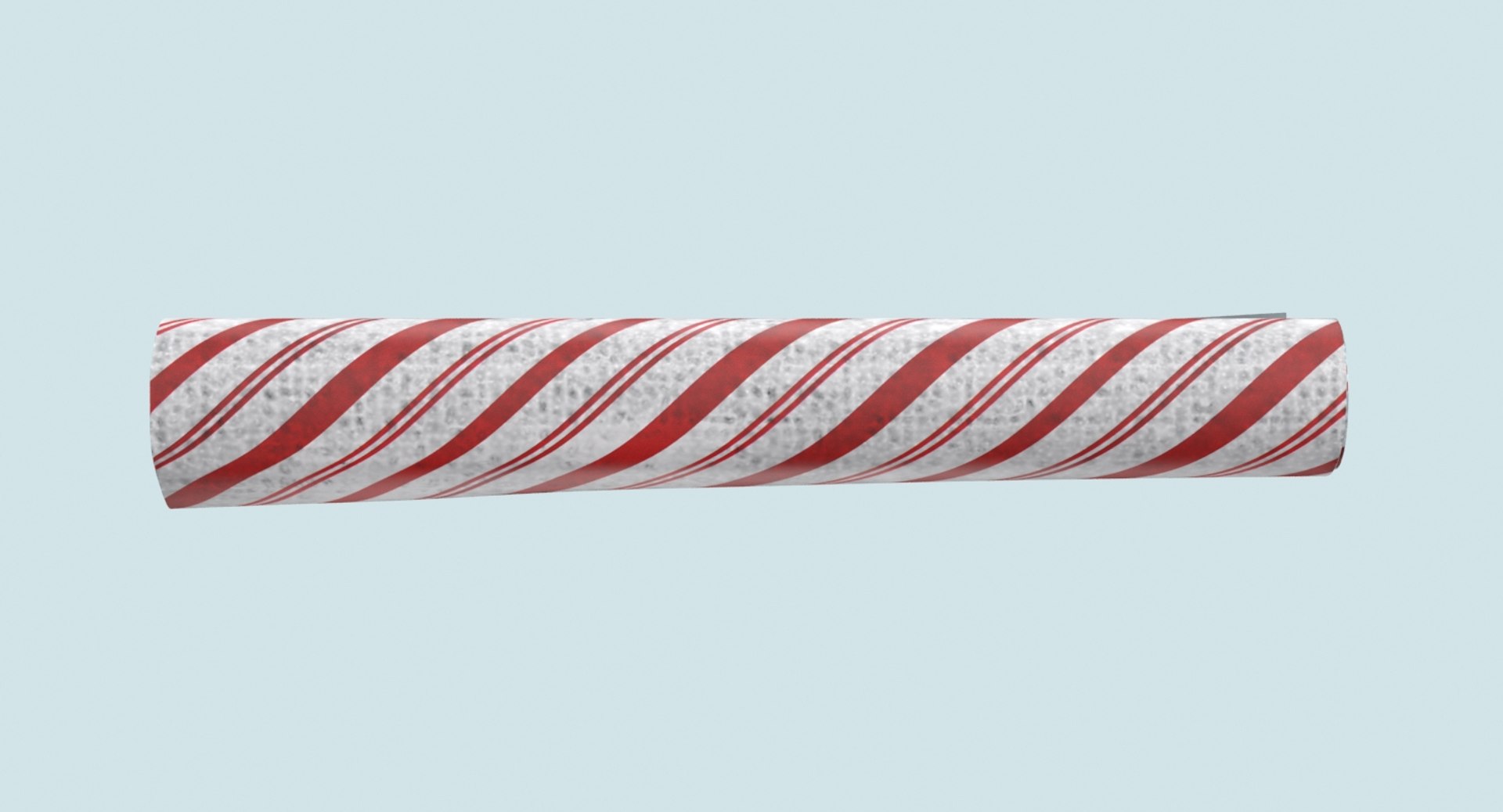 3d wrapping paper rolls red