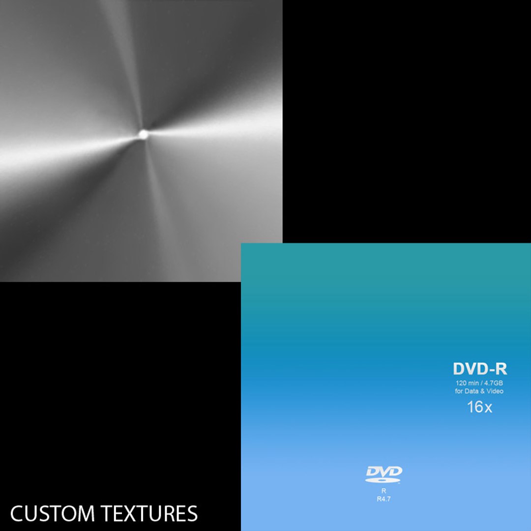 Cd Dvd Disc 3d Model