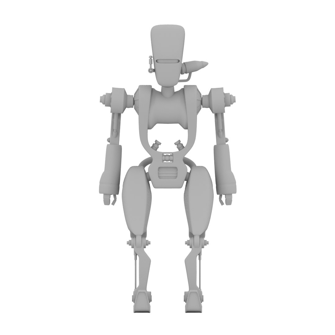 Star Asps Droids 3D Model - TurboSquid 1200538