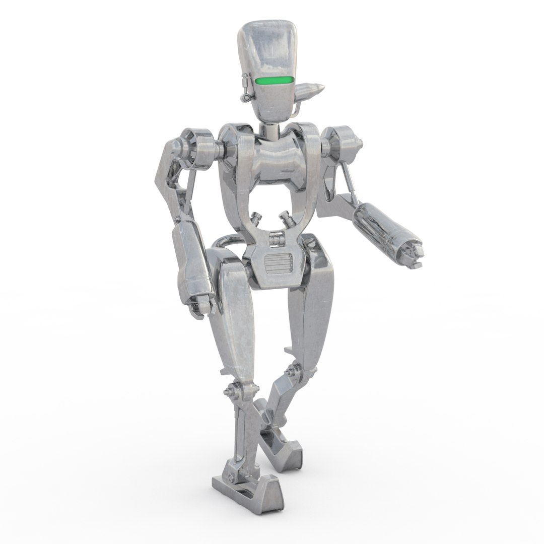 Star Asps Droids 3D Model - TurboSquid 1200538