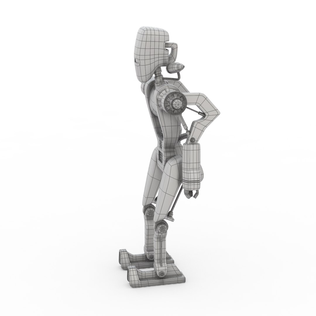 Star Asps Droids 3D Model - TurboSquid 1200538