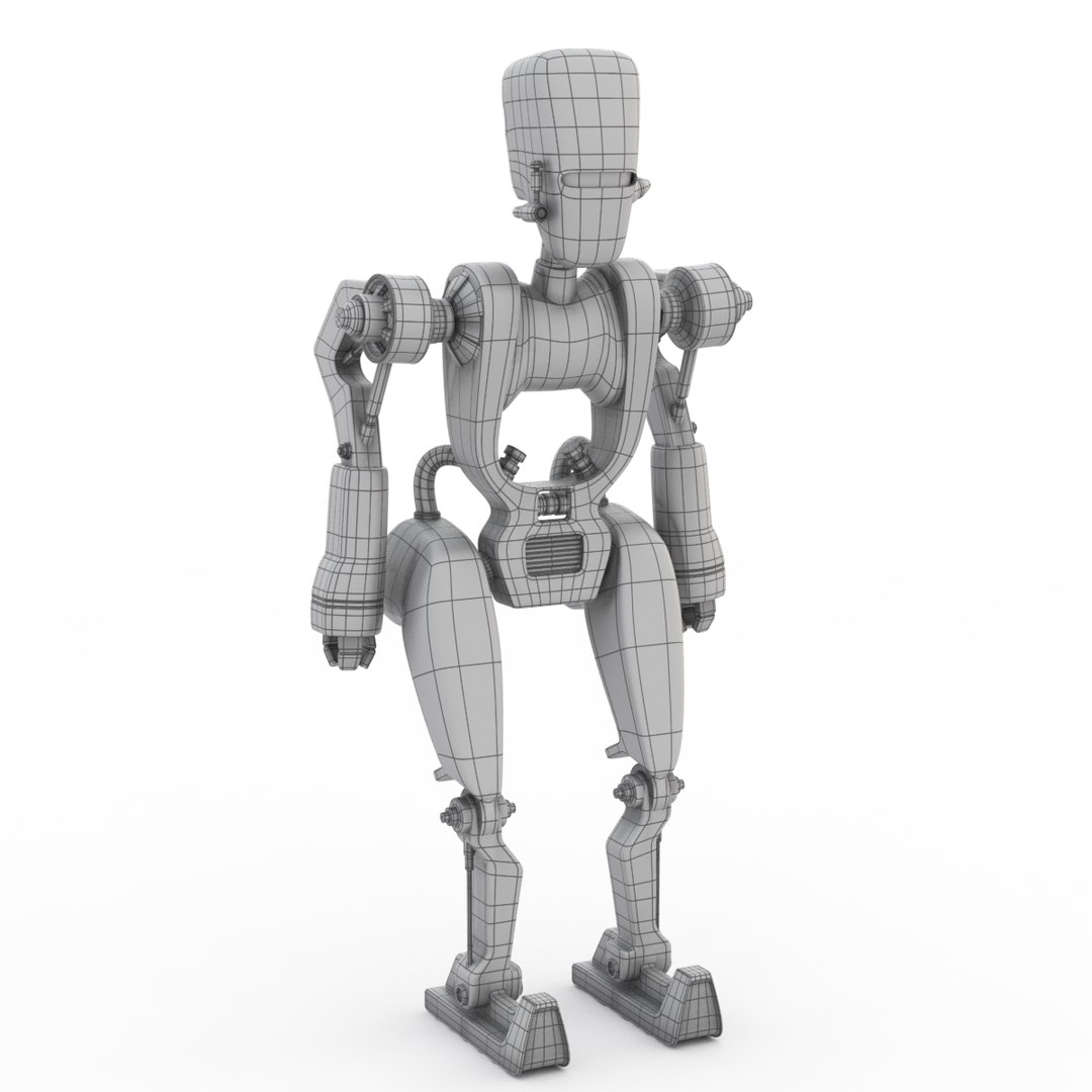 Star Asps Droids 3D Model - TurboSquid 1200538