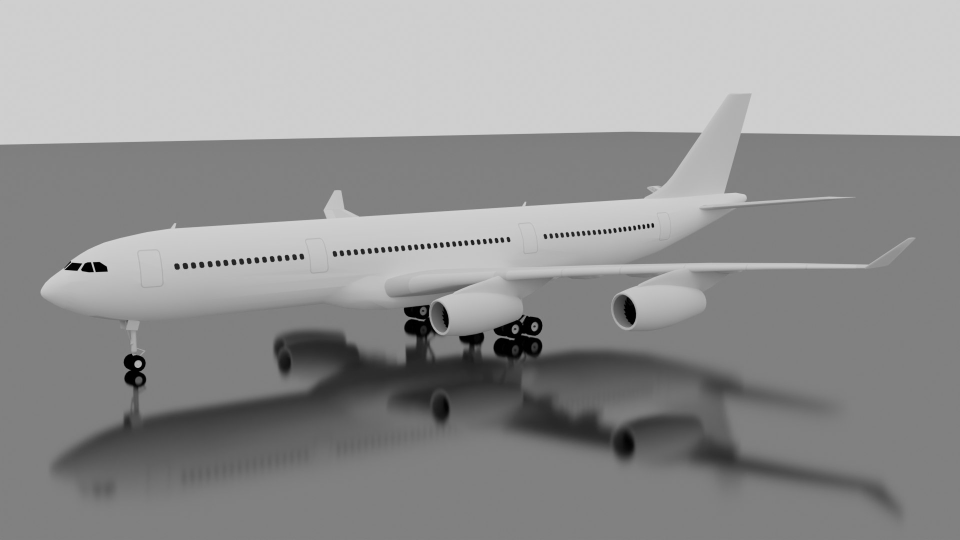 modelo 3d Airbus A340-300 - TurboSquid 1960100