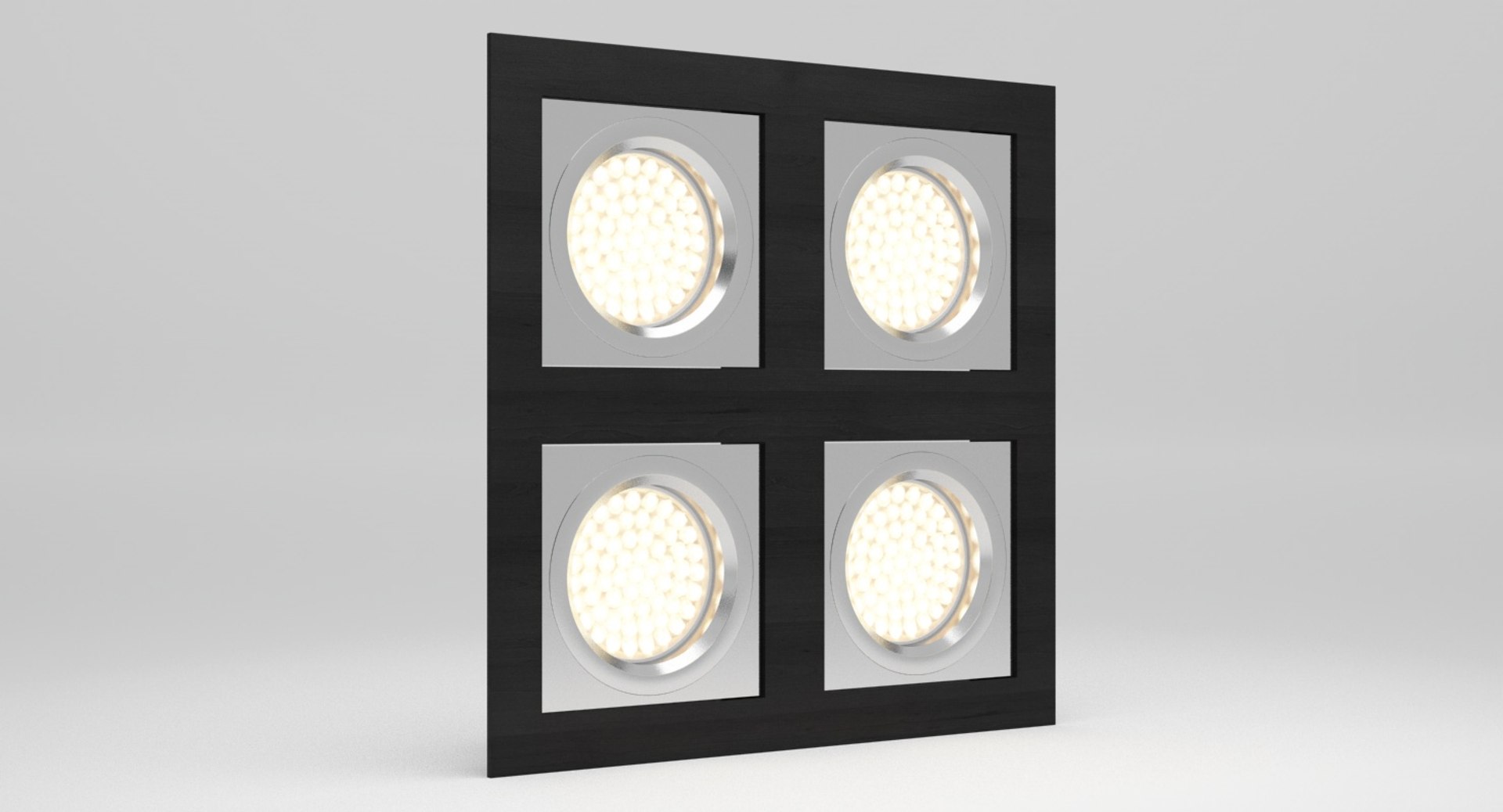 3d Downlight Spotlight Light Model