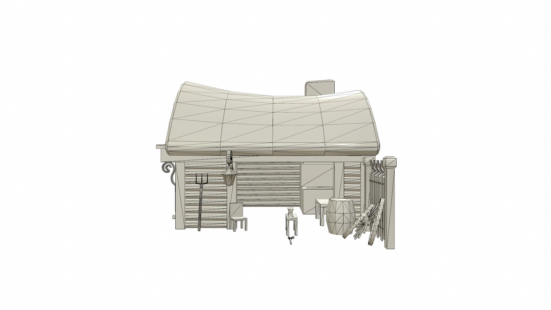 Free Medieval Blacksmith Low-poly 3D Model - TurboSquid 1591136