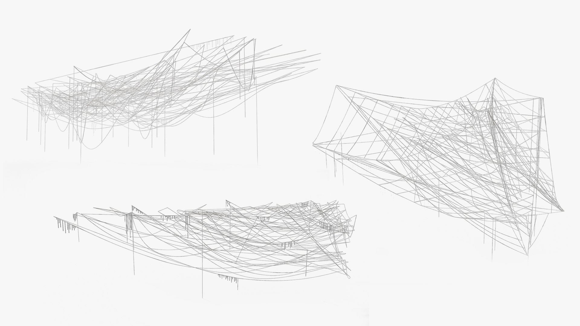 3D Spider Webs Collection 3 - TurboSquid 2298281