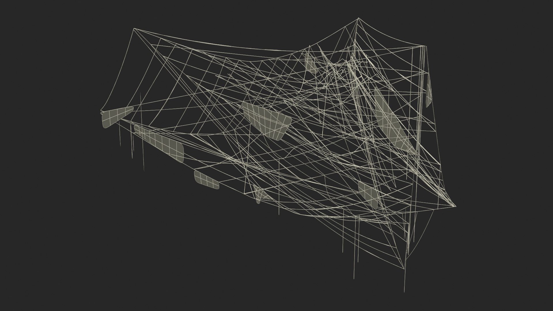 3D Spider Webs Collection 3 - TurboSquid 2298281