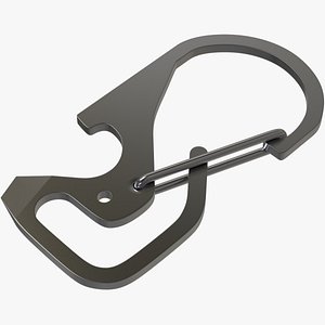 3d carabiner elements model