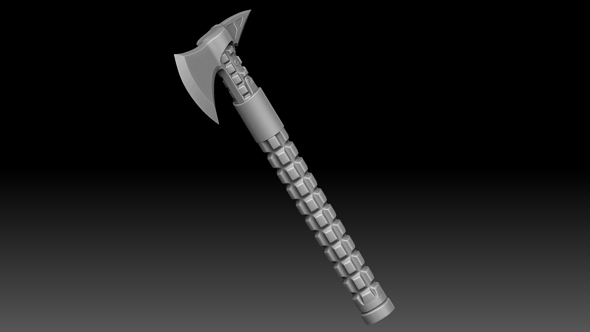 3D Combat Tactical Axe Printable - TurboSquid 1951454