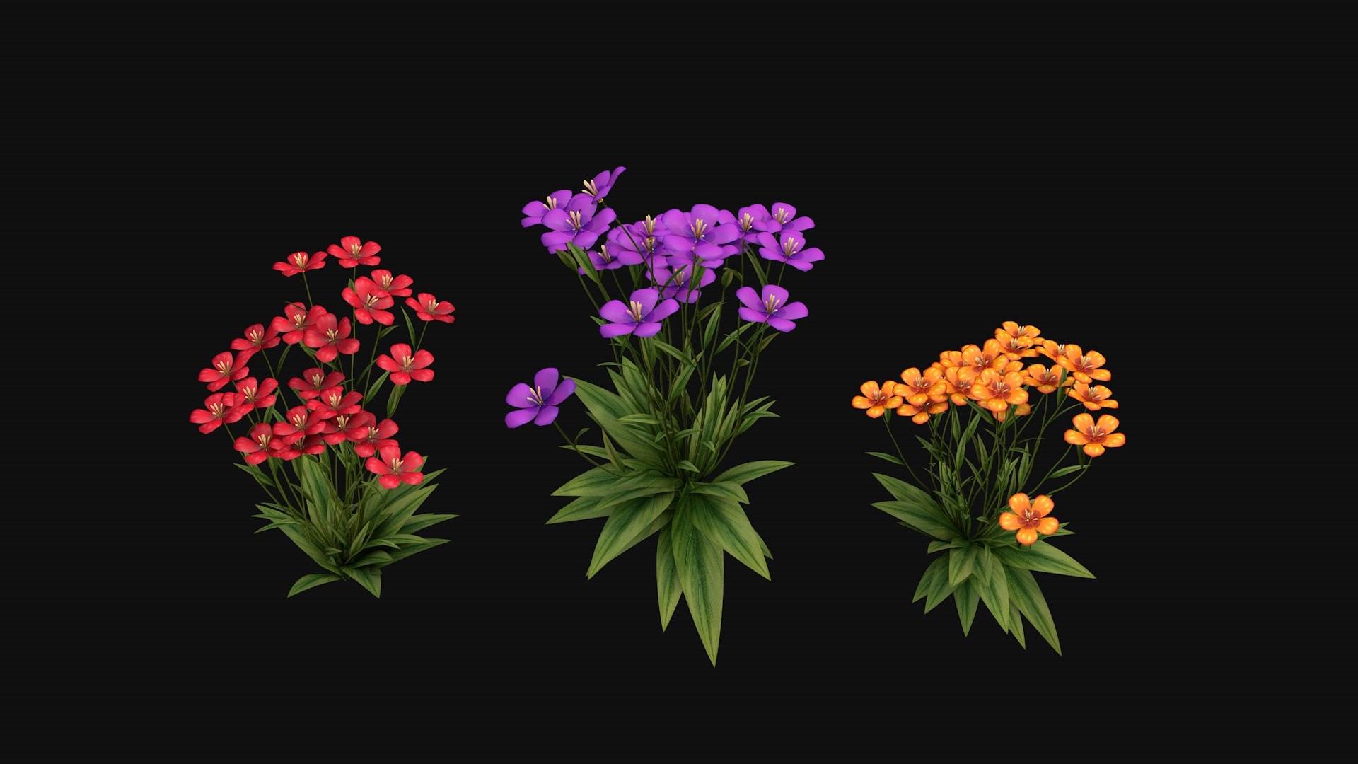 Flowers R11 3D - TurboSquid 2360426