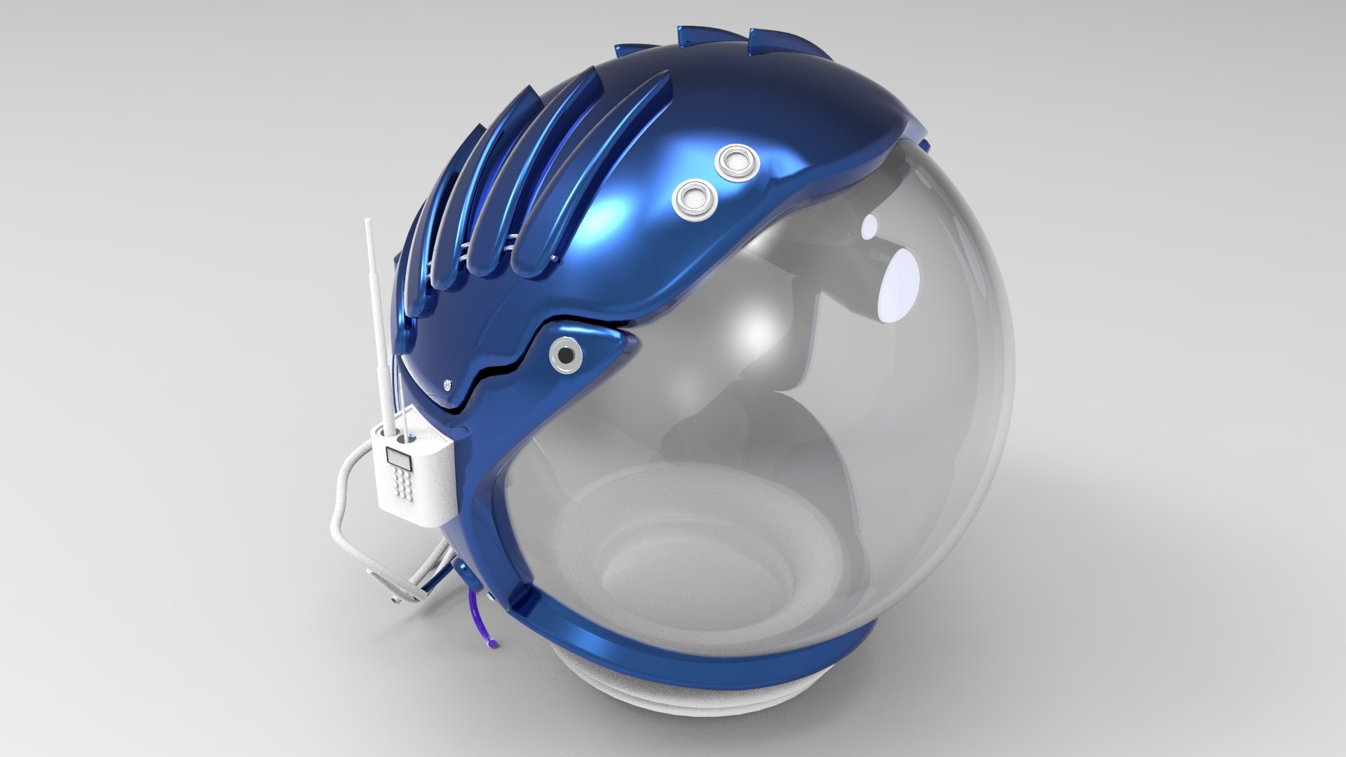 Mercury Astronaut Space Helmet Model - TurboSquid 1536348