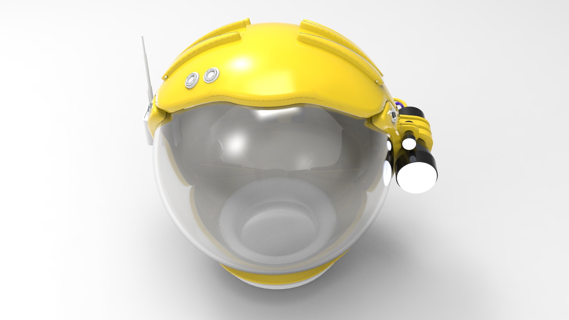 Mercury Astronaut Space Helmet Model - TurboSquid 1536348