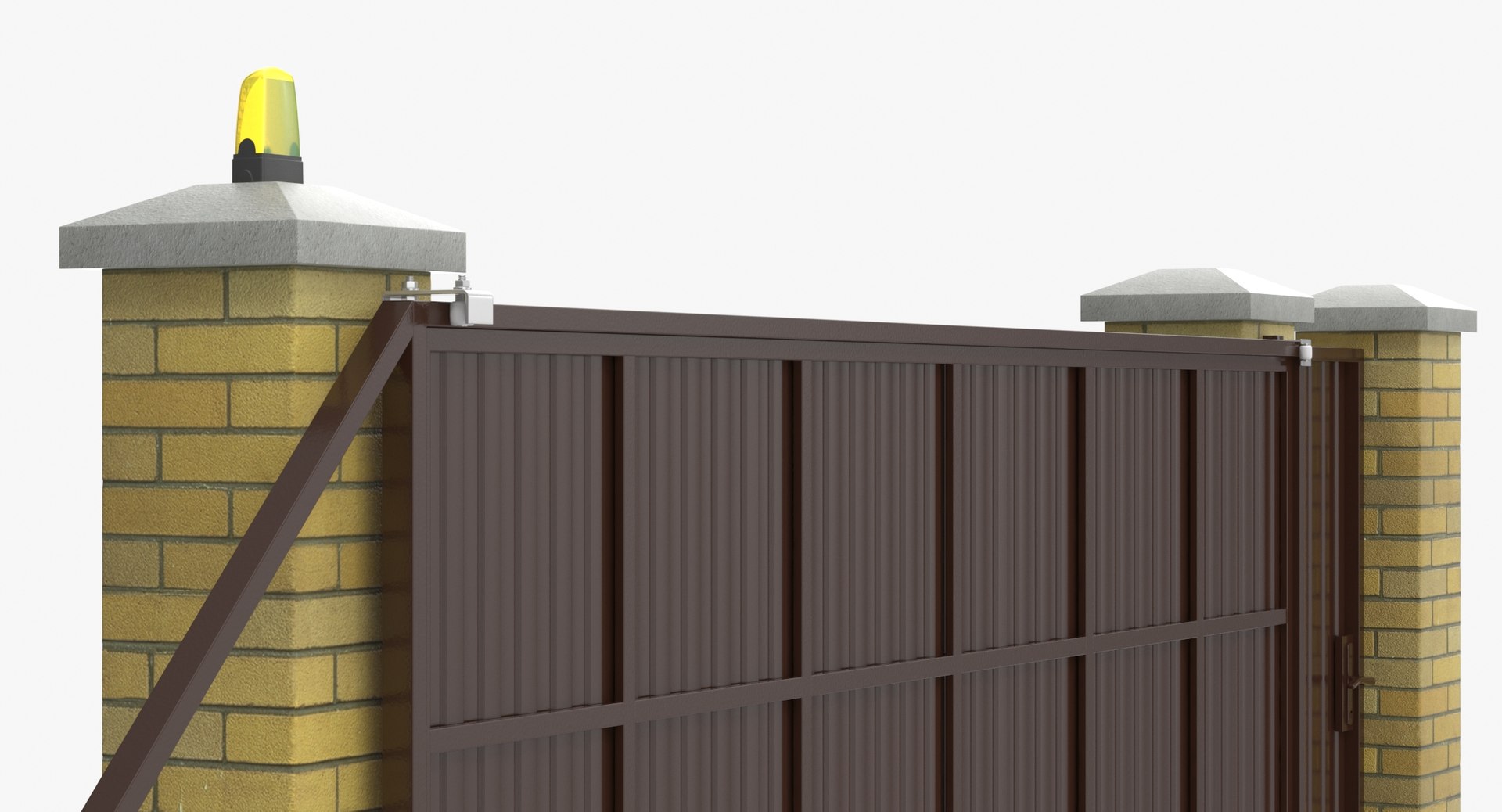 Sliding Gates 3D Model - TurboSquid 1799075