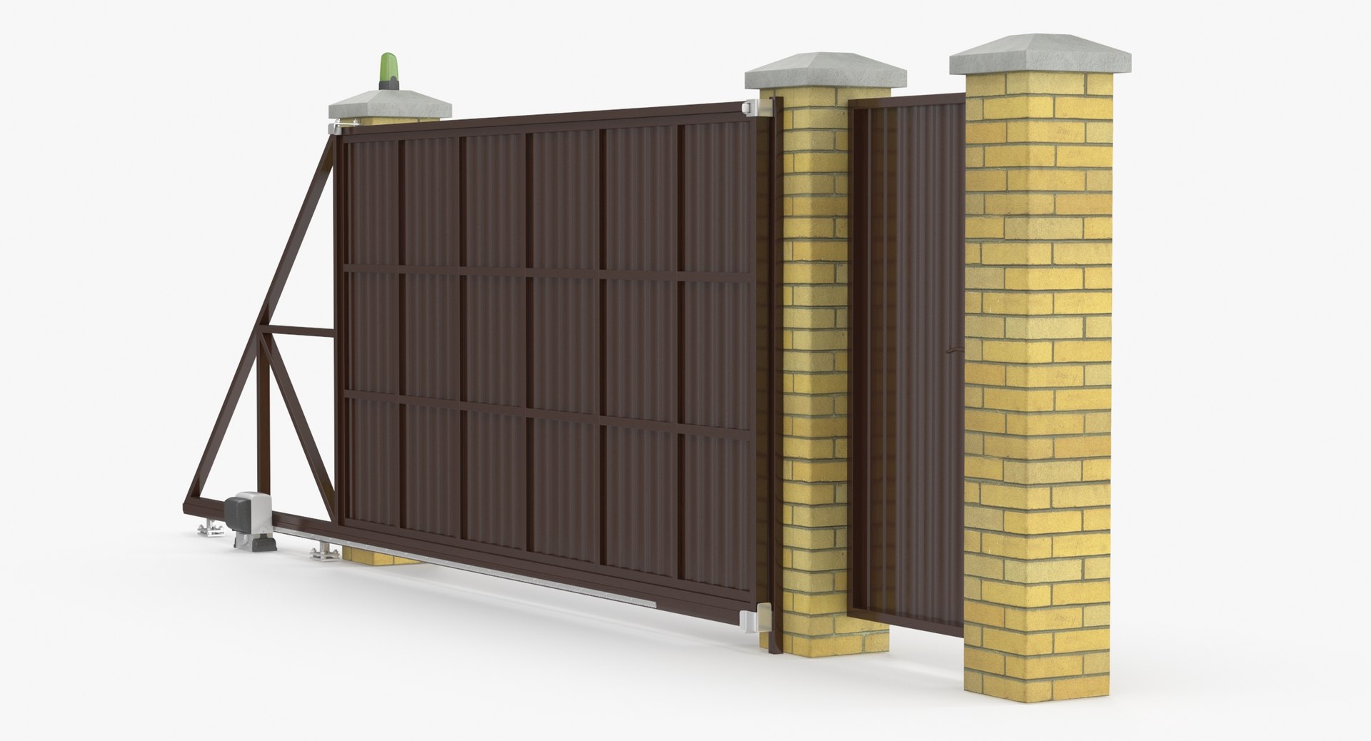 Sliding Gates 3D Model - TurboSquid 1799075