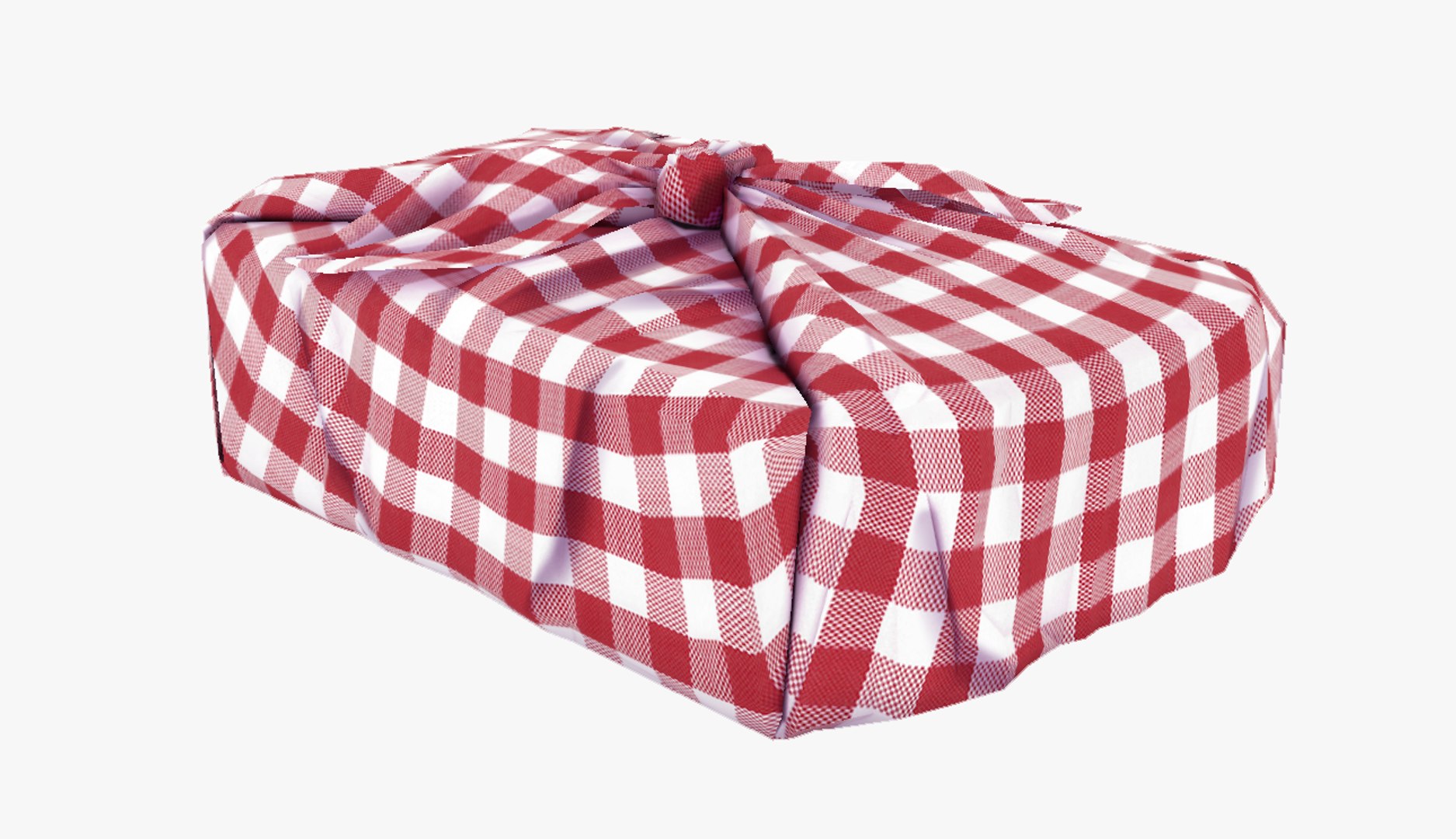 Japanese School Lunchbox Cloth 3D Model - TurboSquid 1455785