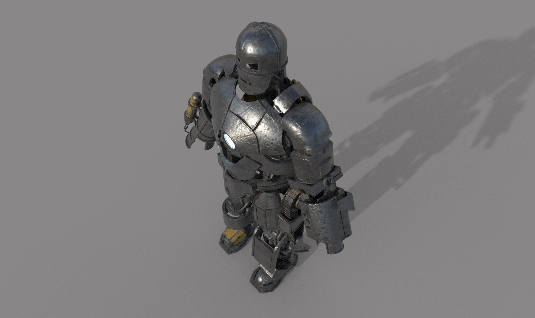 IRON MAN MARK-1 ARMOR ironman MARVEL MODEL 3D model - TurboSquid 1798154