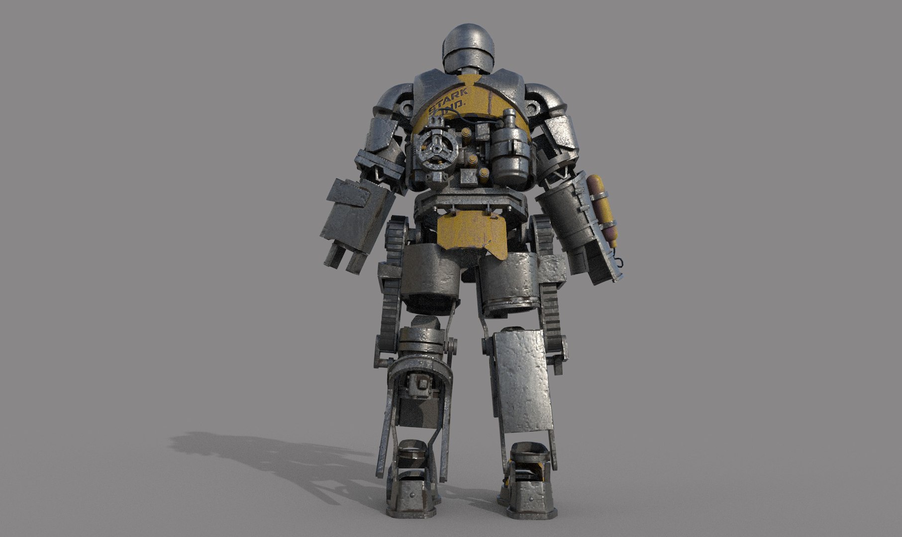 IRON MAN MARK-1 ARMOR ironman MARVEL MODEL 3D model - TurboSquid 1798154