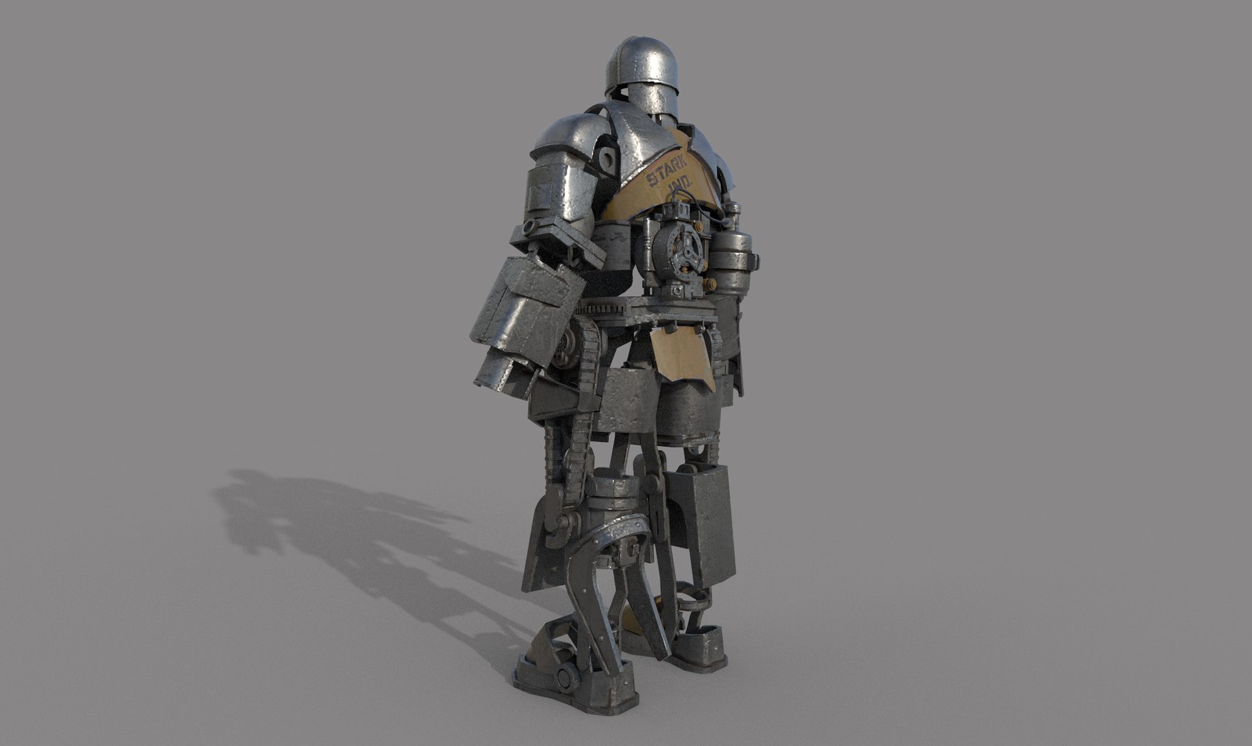 IRON MAN MARK-1 ARMOR ironman MARVEL MODEL 3D model - TurboSquid 1798154