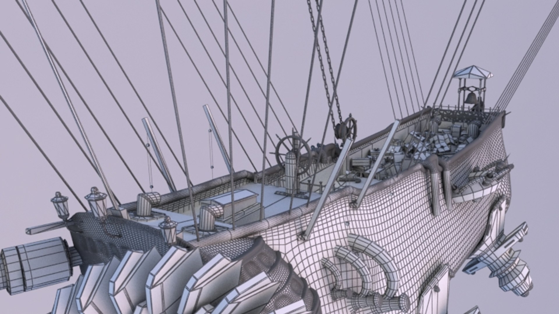 Santa claus ship model - TurboSquid 1356418