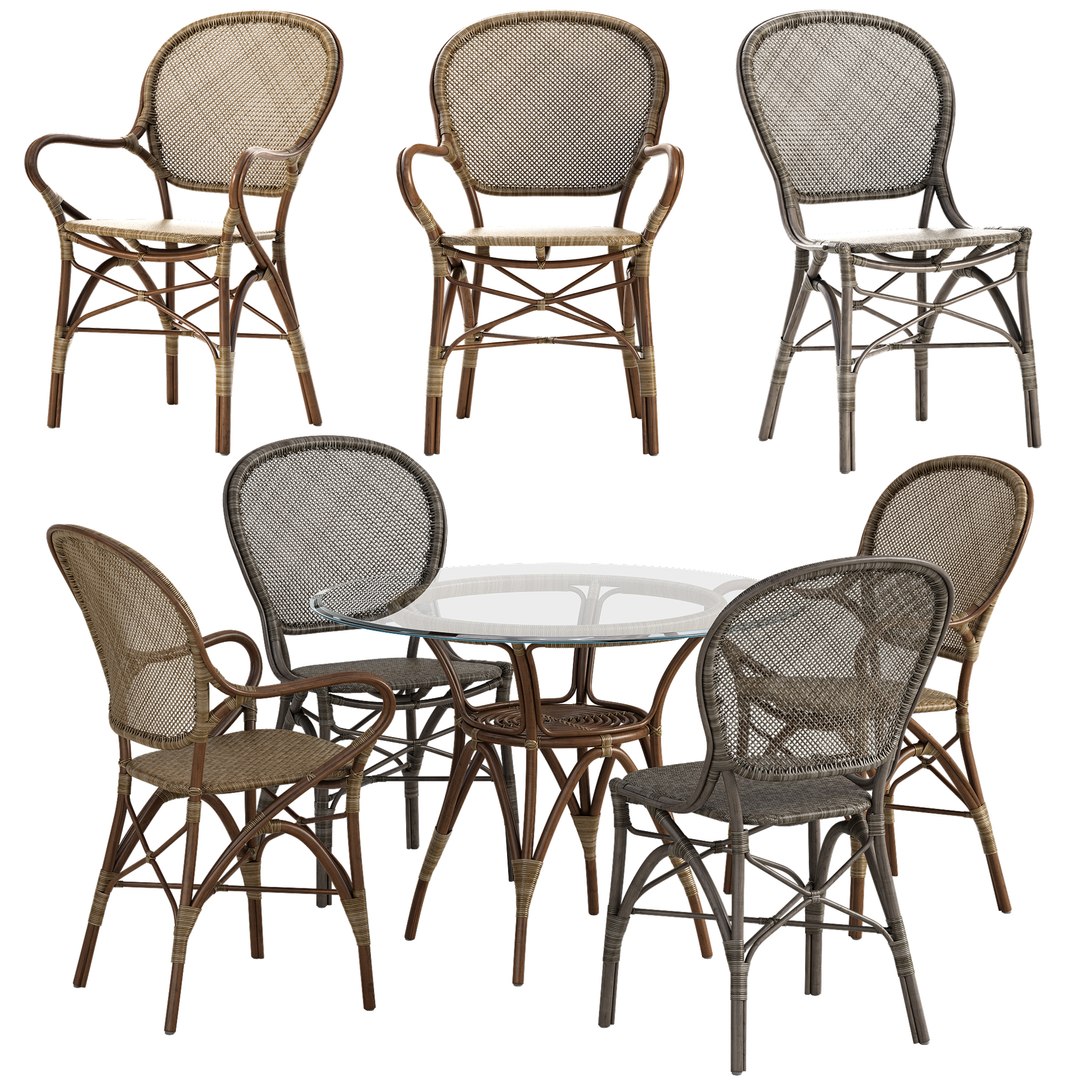 Originals Table Rossini Chair 3D Model - TurboSquid 1435226