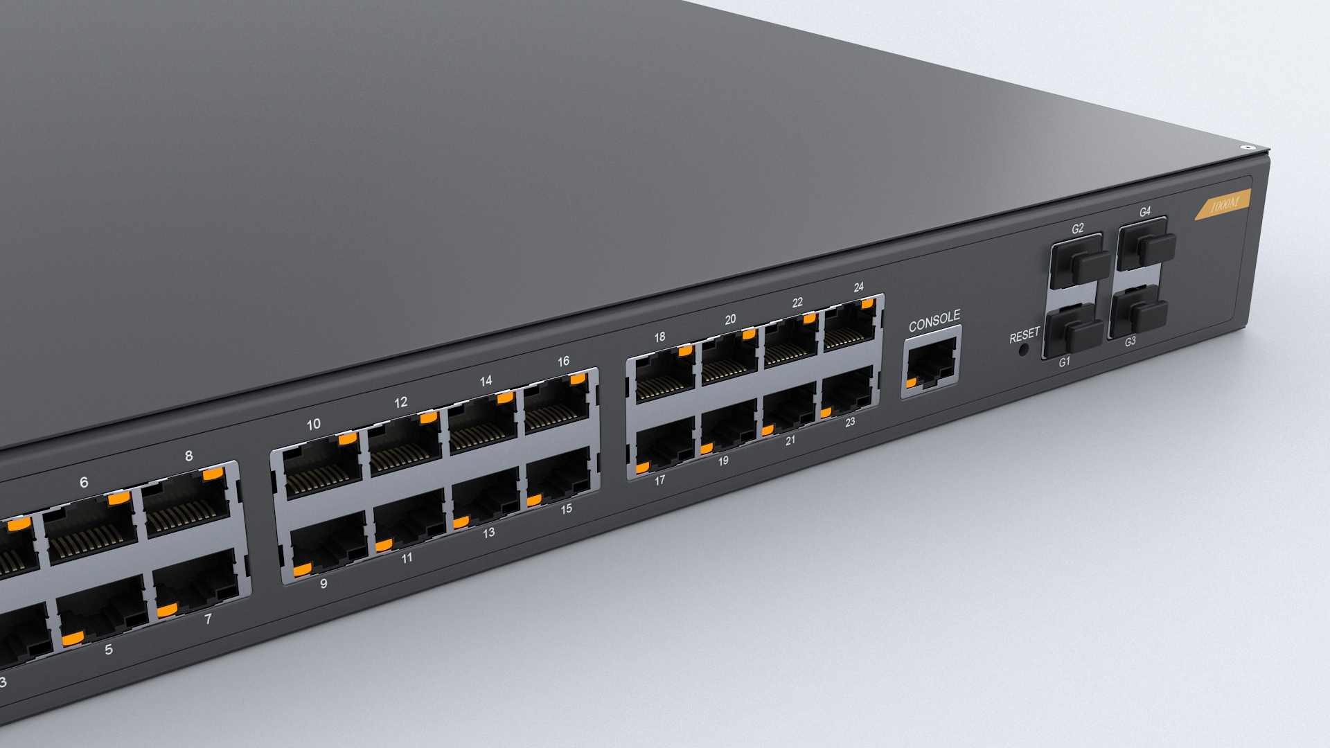 Network Switch 3D-Modell - TurboSquid 1652199