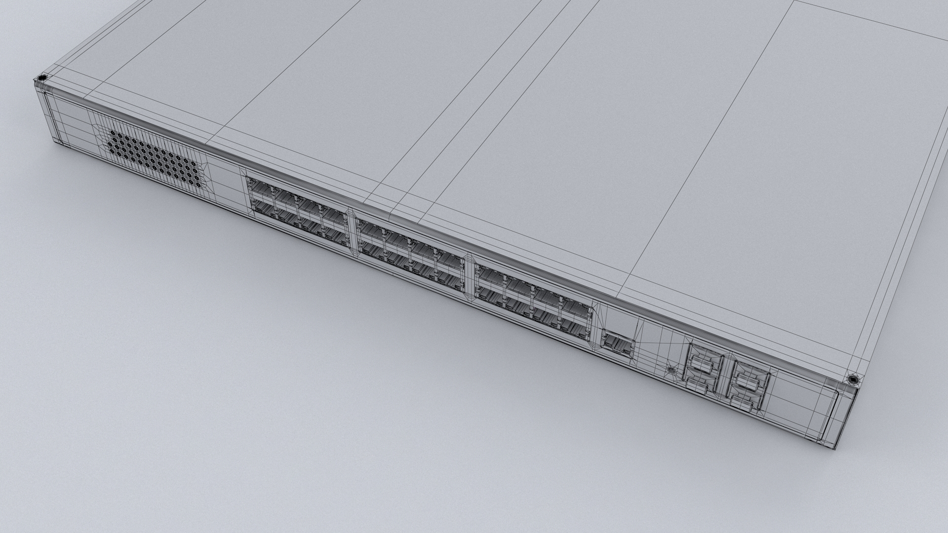 Network switch 3D model - TurboSquid 1652199