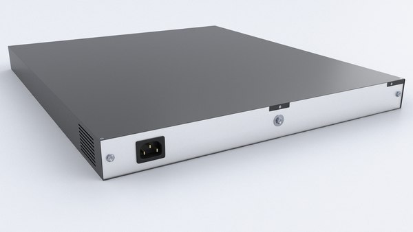 Network switch 3D model - TurboSquid 1652199