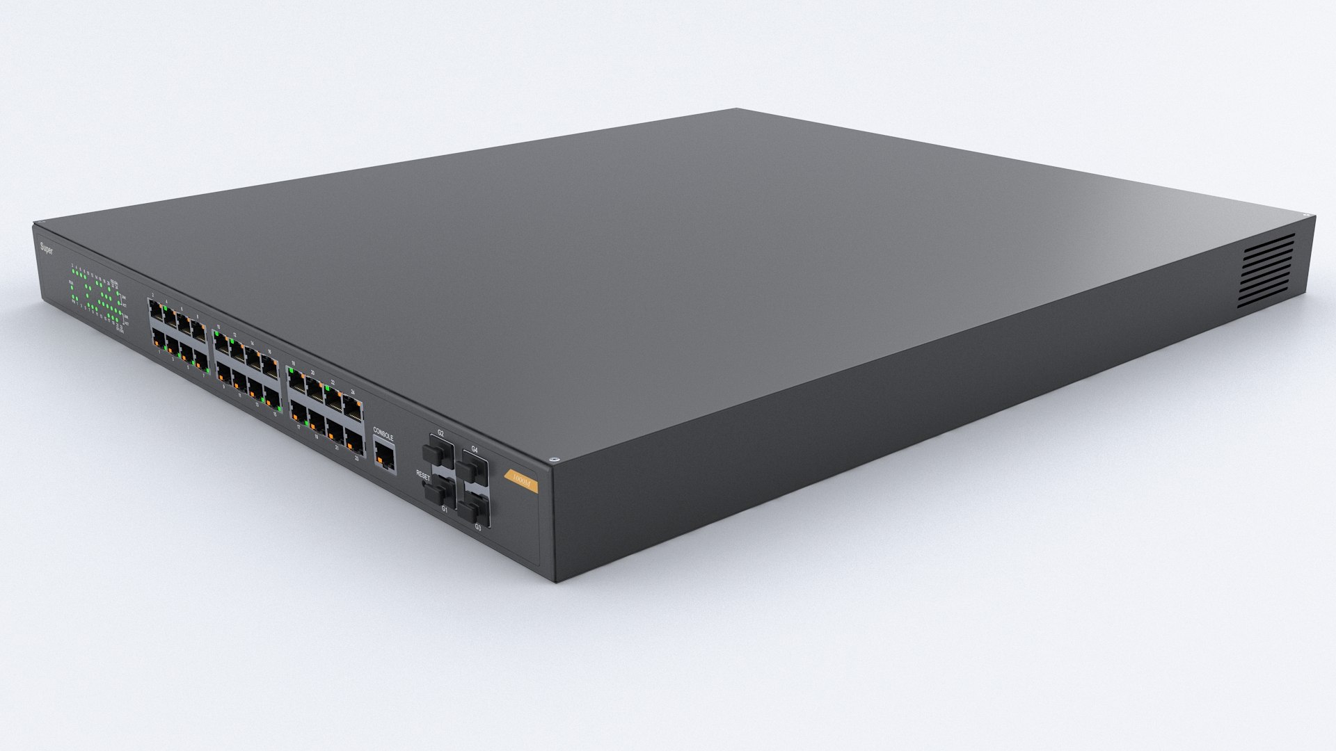 Network Switch 3D Model - TurboSquid 1652199