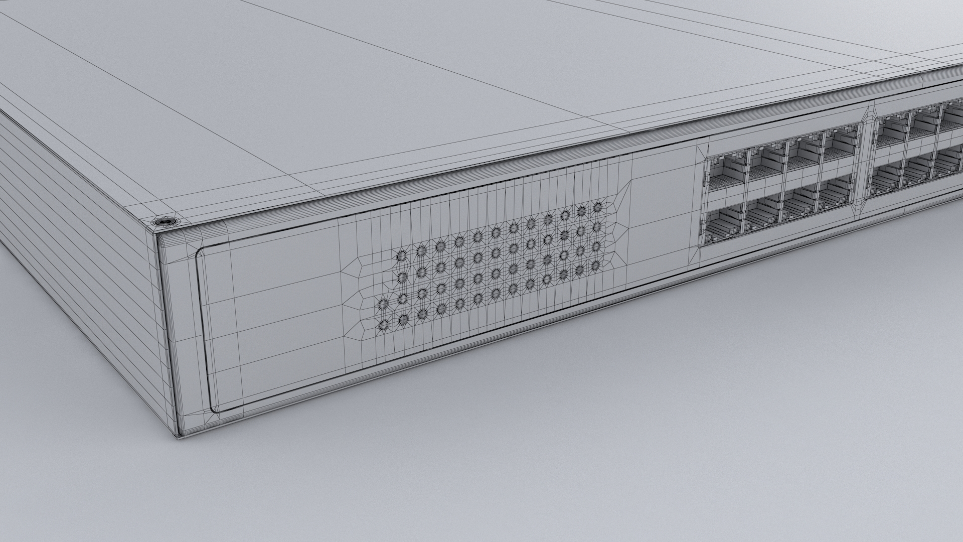 Network switch 3D model - TurboSquid 1652199
