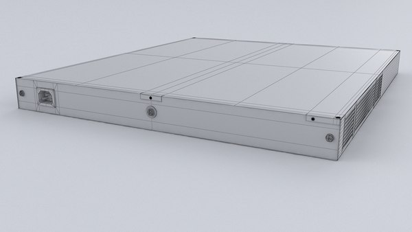 Network switch 3D model - TurboSquid 1652199