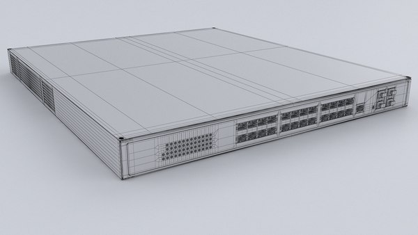 Network switch 3D model - TurboSquid 1652199
