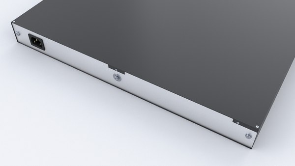 Network switch 3D model - TurboSquid 1652199