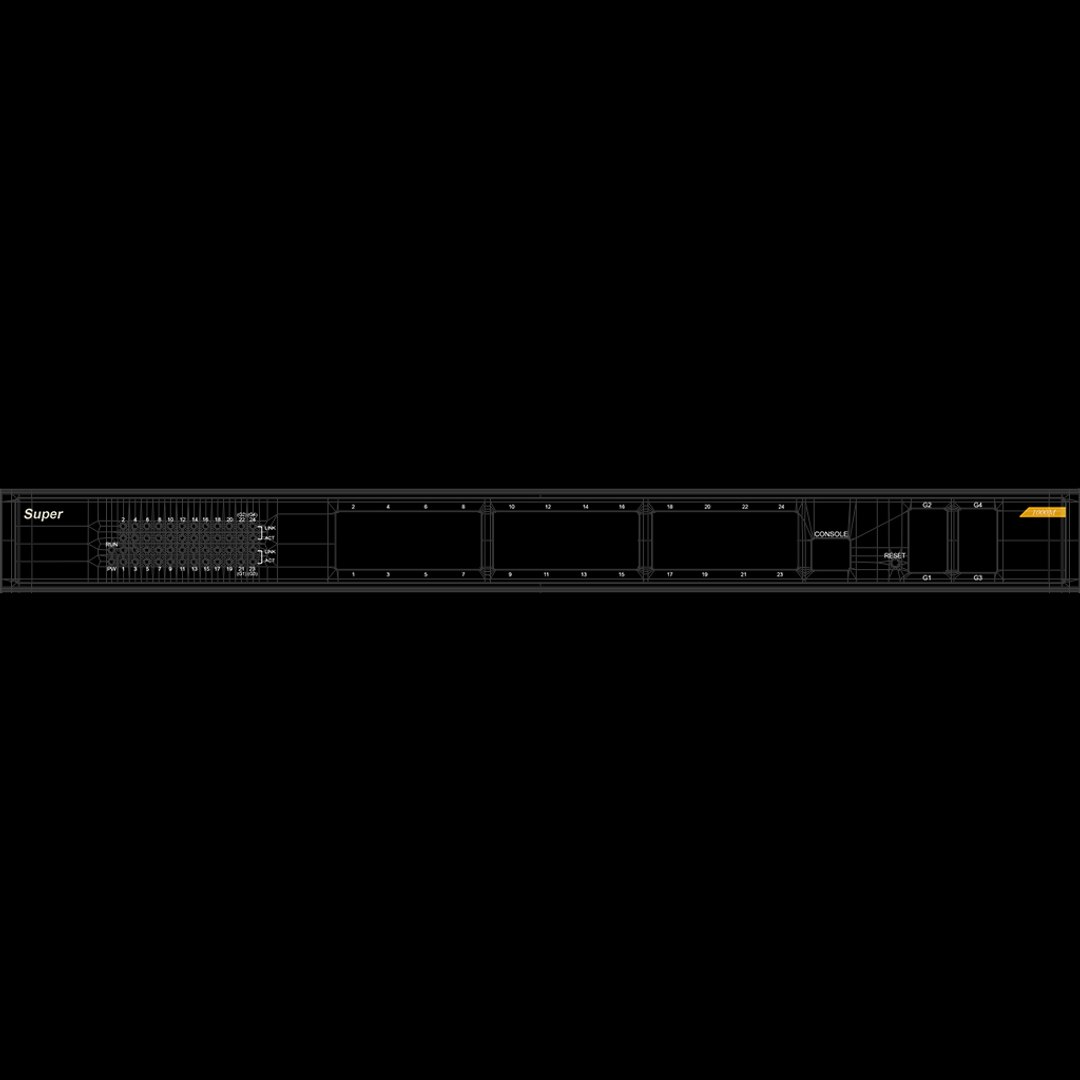 Network switch 3D model - TurboSquid 1652199