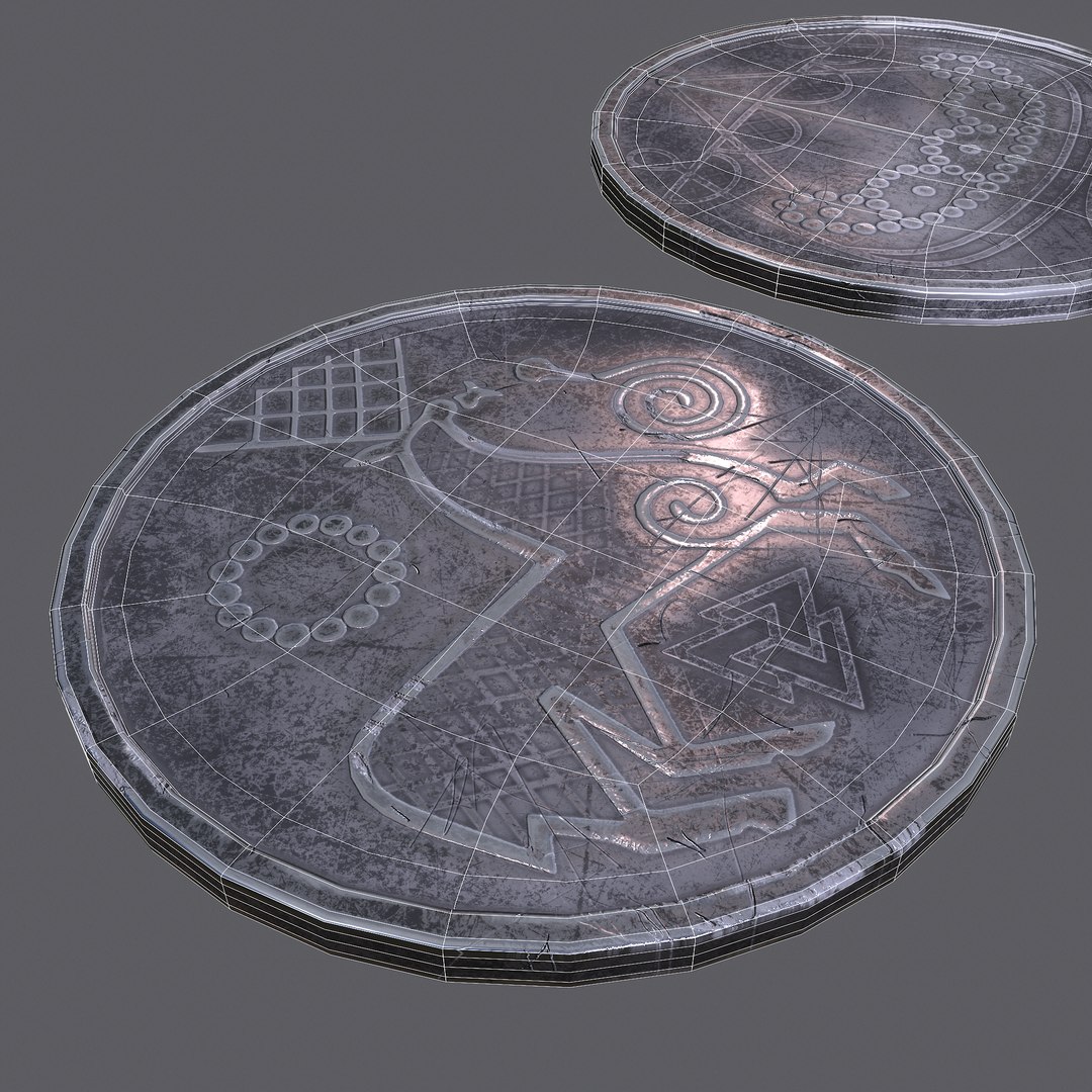 Viking Coins 3D Model - TurboSquid 1734083
