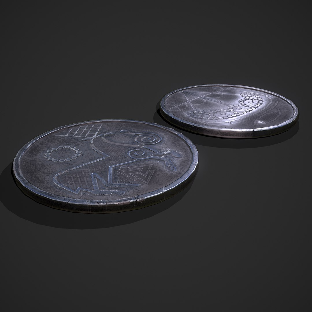 Viking Coins 3D Model - TurboSquid 1734083
