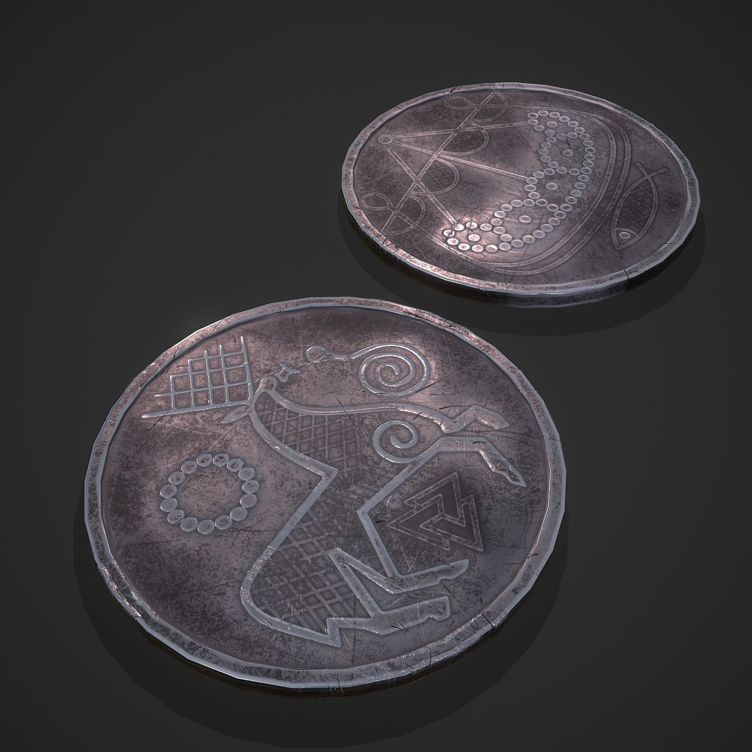 Viking Coins 3D Model - TurboSquid 1734083