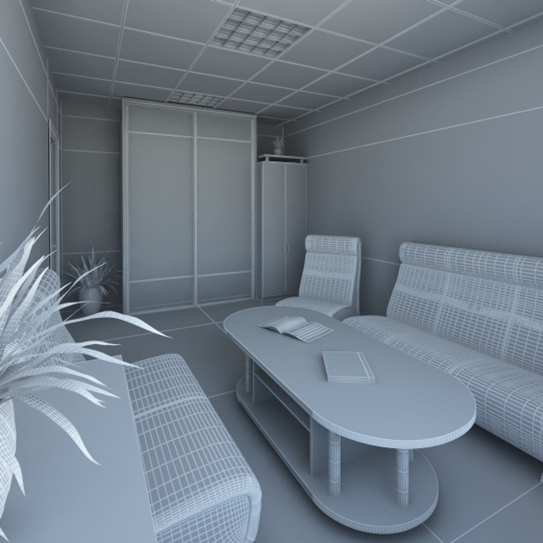 3d Max Office Design
