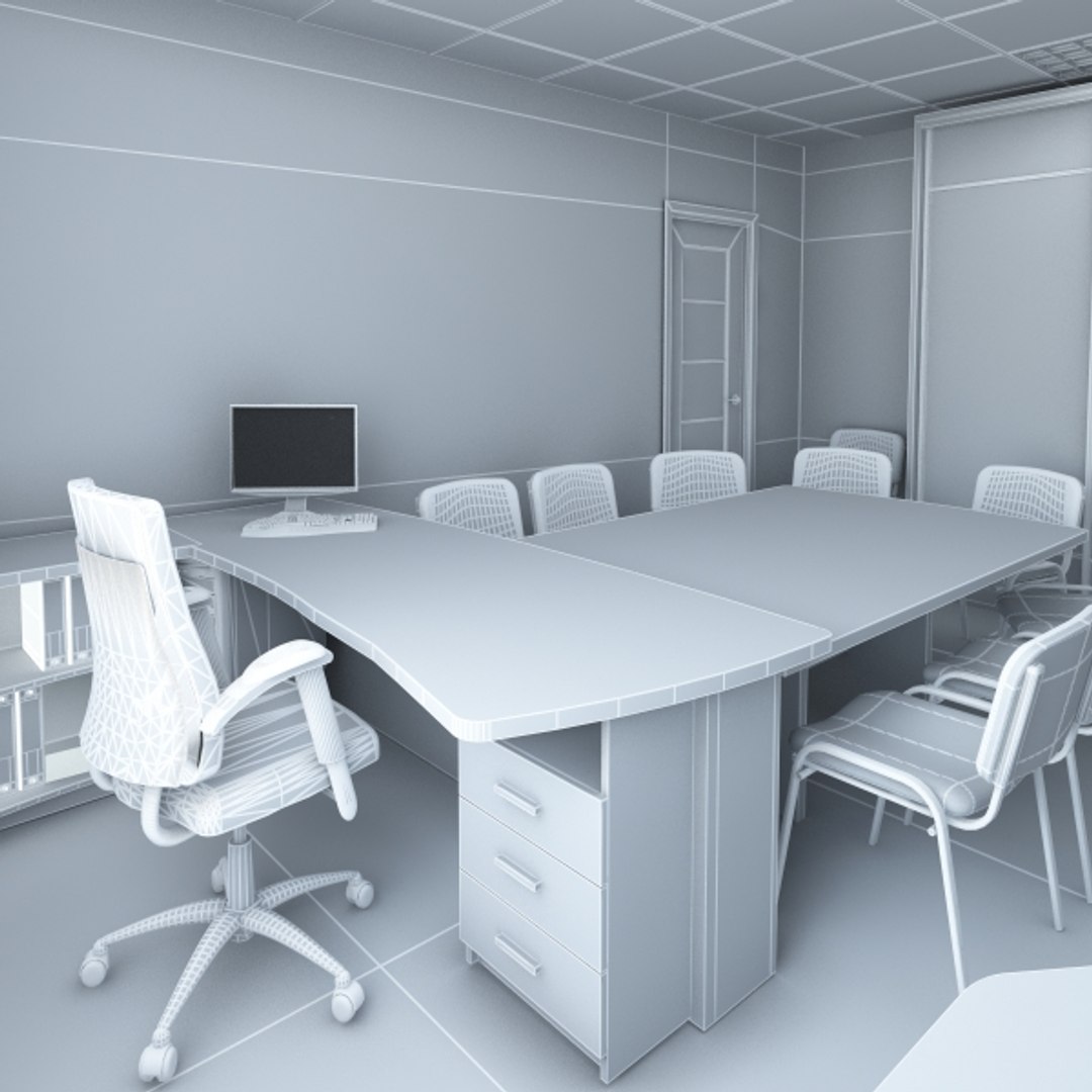 3d Max Office Design
