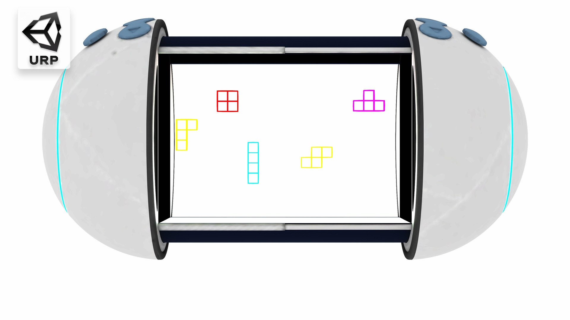 3D Futuristic Game Console Model Unity Urp - TurboSquid 2211458