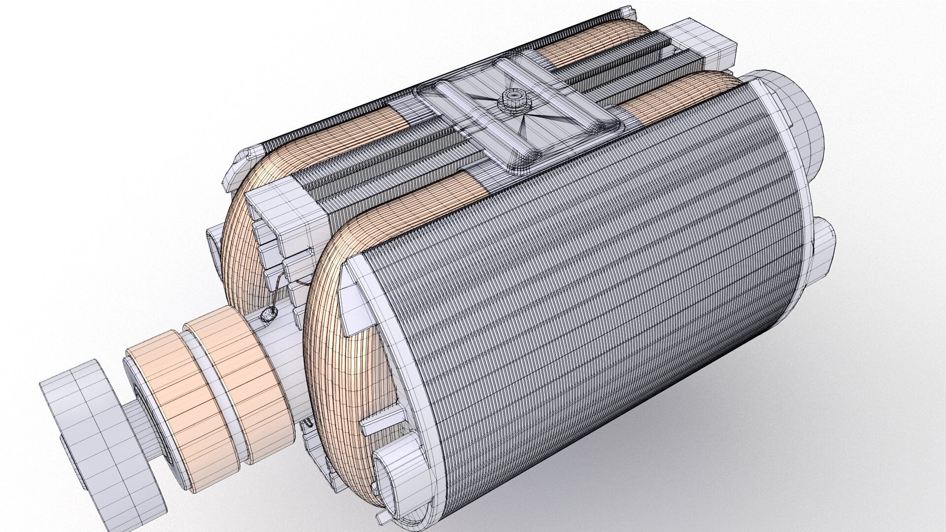 3D Model Rotor Electric Motor - TurboSquid 1679892