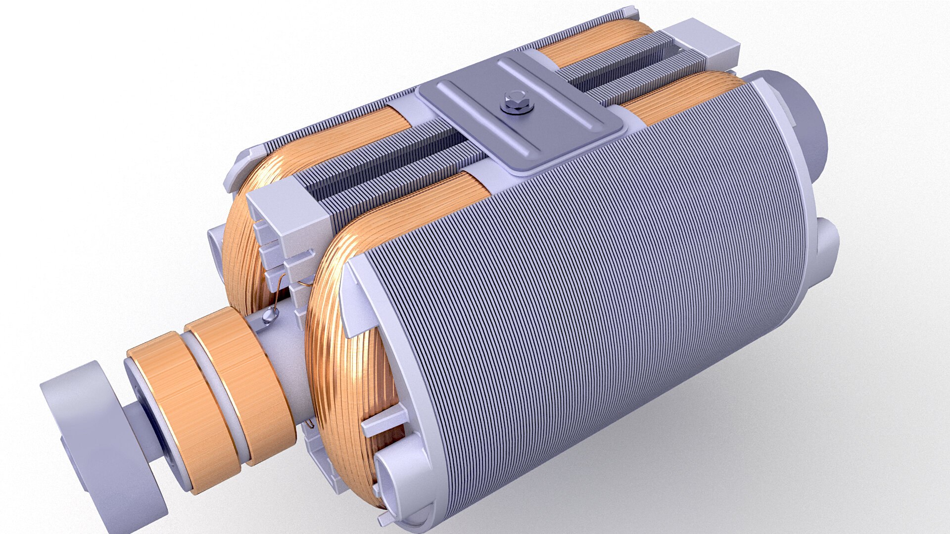 3D Model Rotor Electric Motor - TurboSquid 1679892