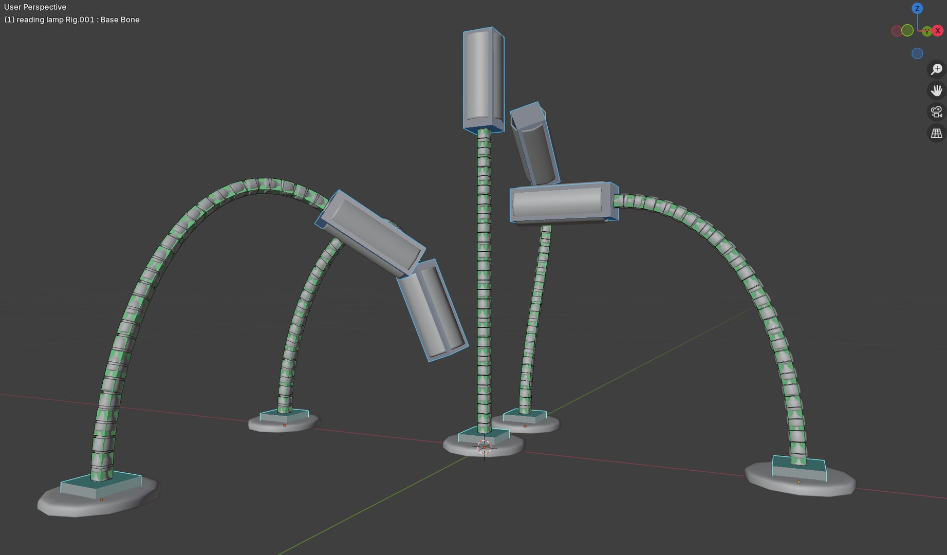 Minimalistic Reading Lamp B-Bone Rigged 3D - TurboSquid 2272623