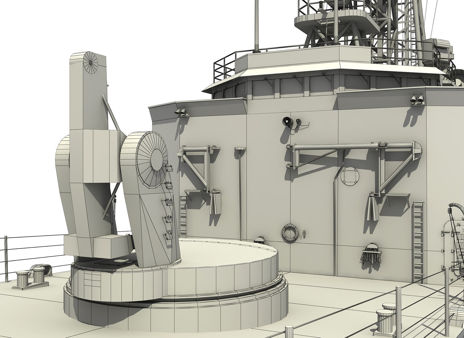 3D oliver hazzard perry class - TurboSquid 1328668