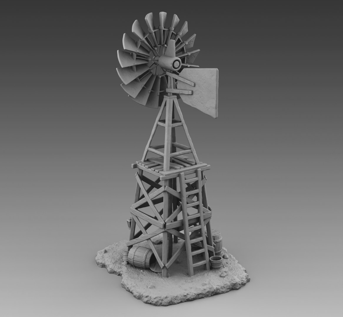 Wind Turbine Model - TurboSquid 1945942