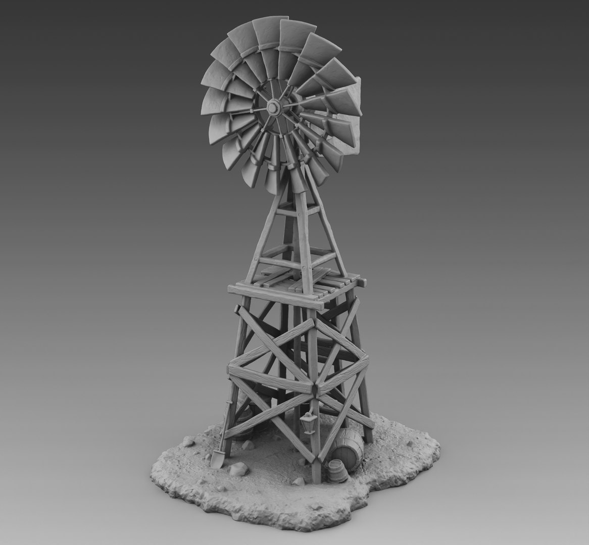 Wind Turbine Model - TurboSquid 1945942