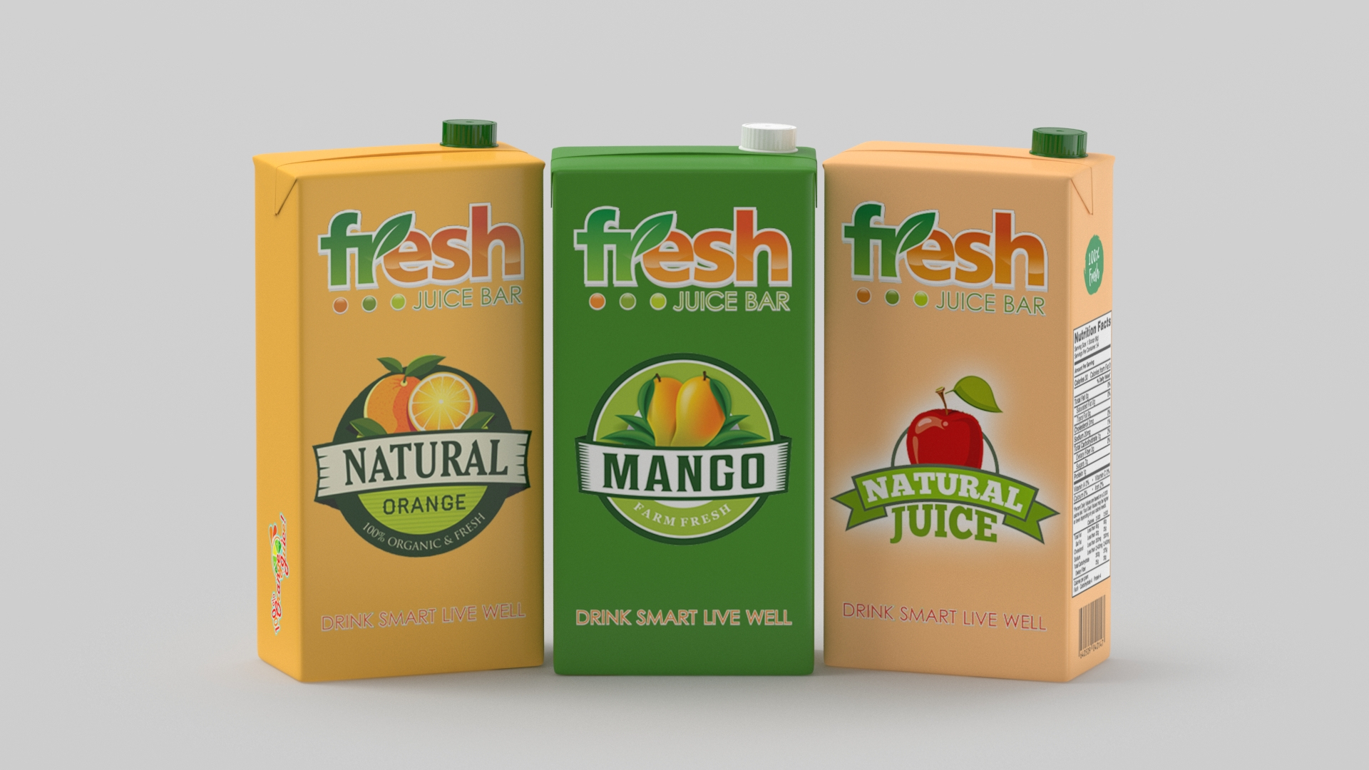 Juice Box Set Model - TurboSquid 1592298