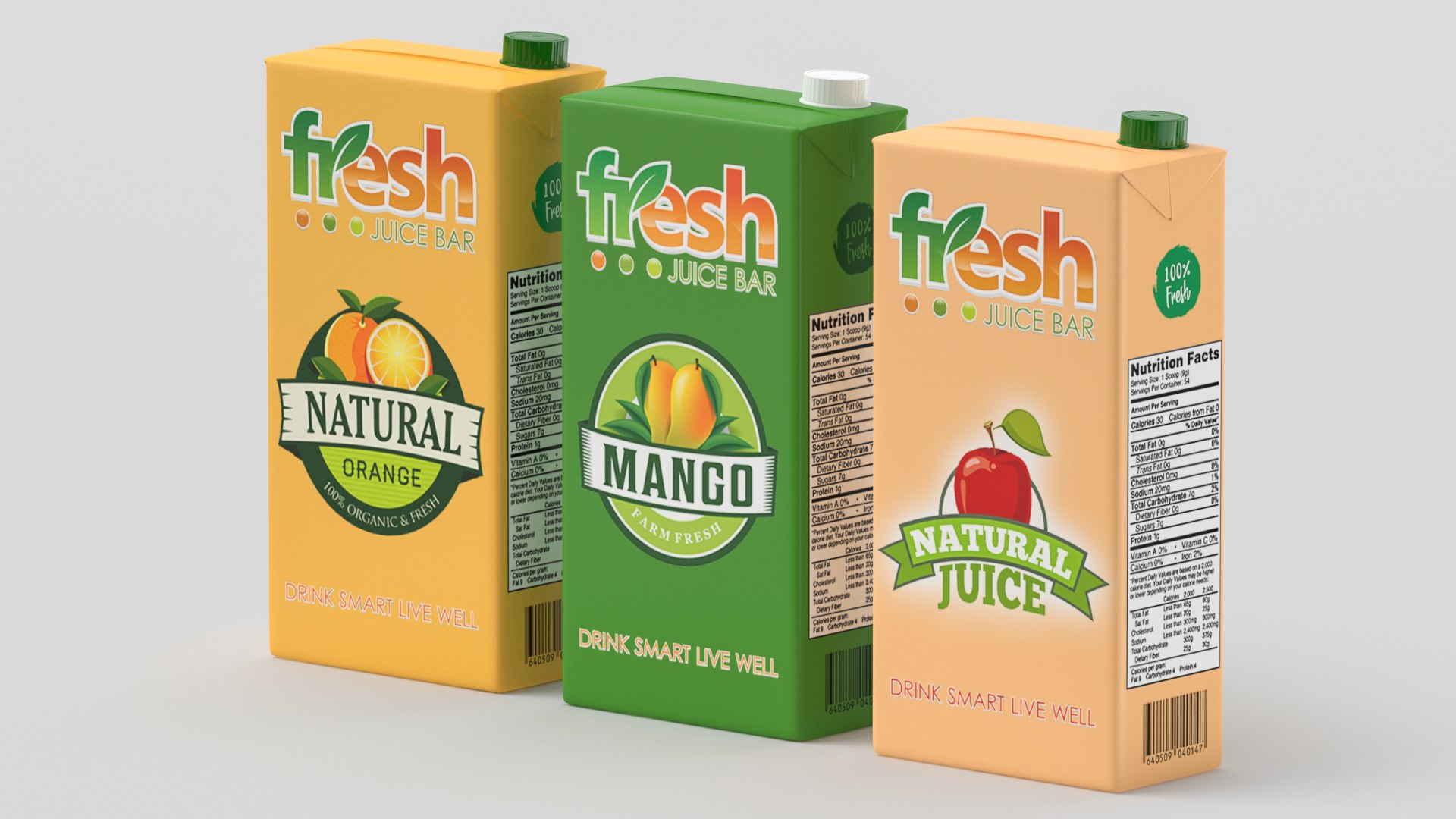 Juice Box Set Model - TurboSquid 1592298