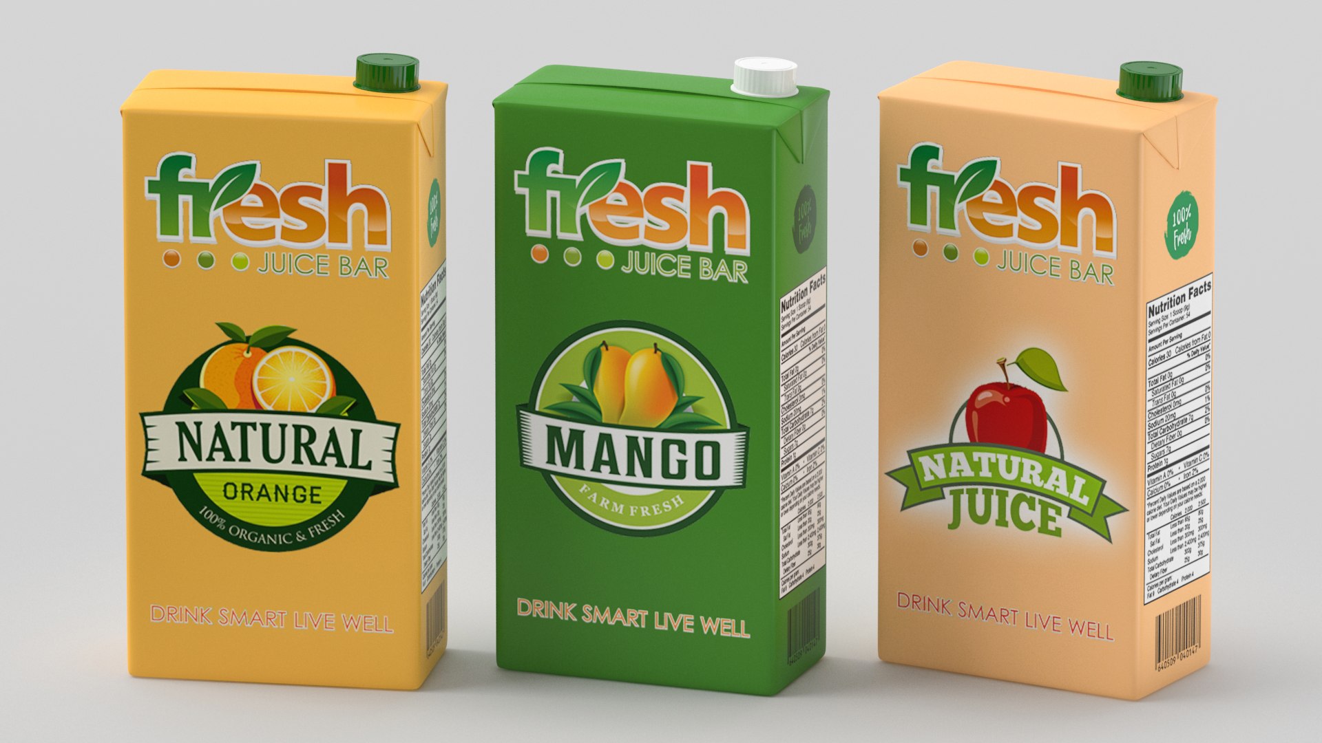 Juice Box Set Model - TurboSquid 1592298